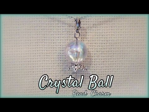 Crystal Ball Bead Charm - YouTube