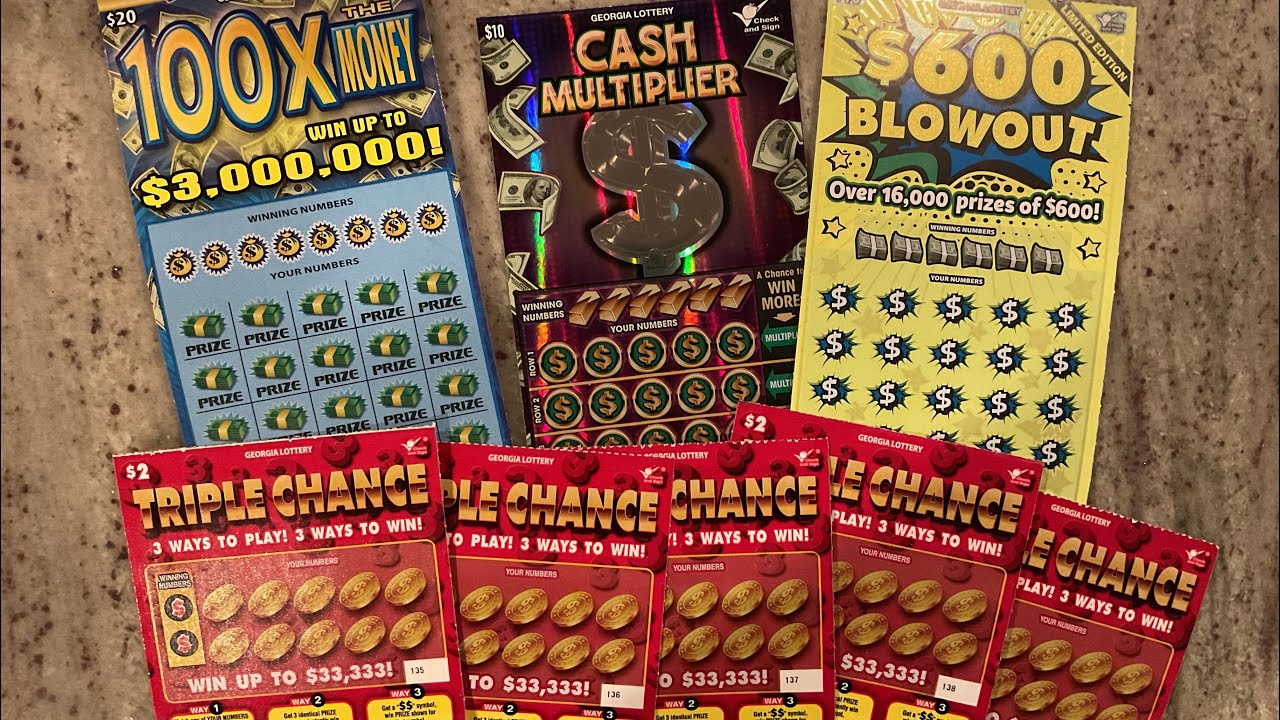 Scratching 100X Money 💴 Cash Multiplier 💰 $600 Blowout and Triple ...