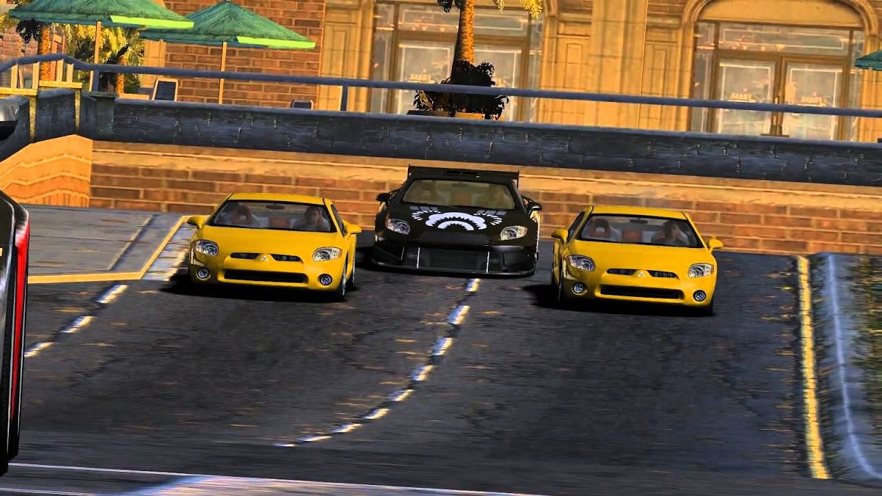 NFS Most Wanted Blacklist Entrance - #11 Big Lou - YouTube