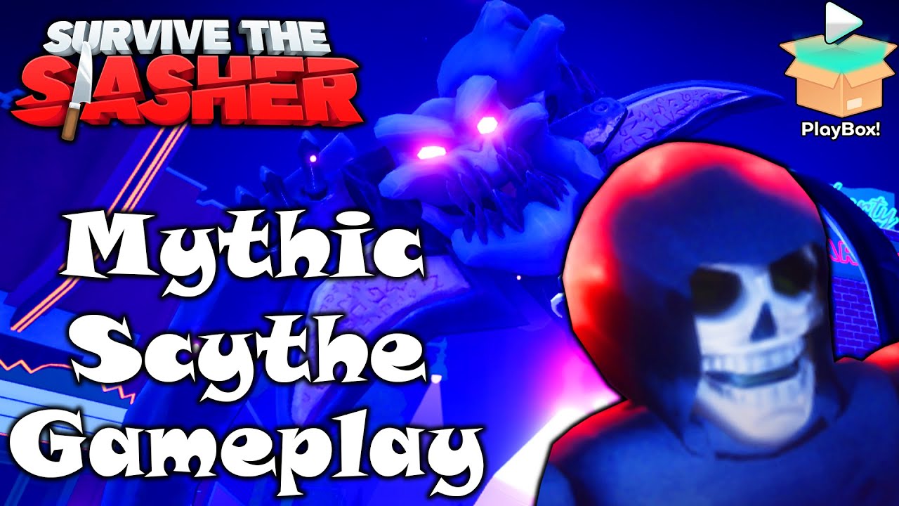 Mythic Scythe Gameplay Survive the Slasher Roblox - YouTube