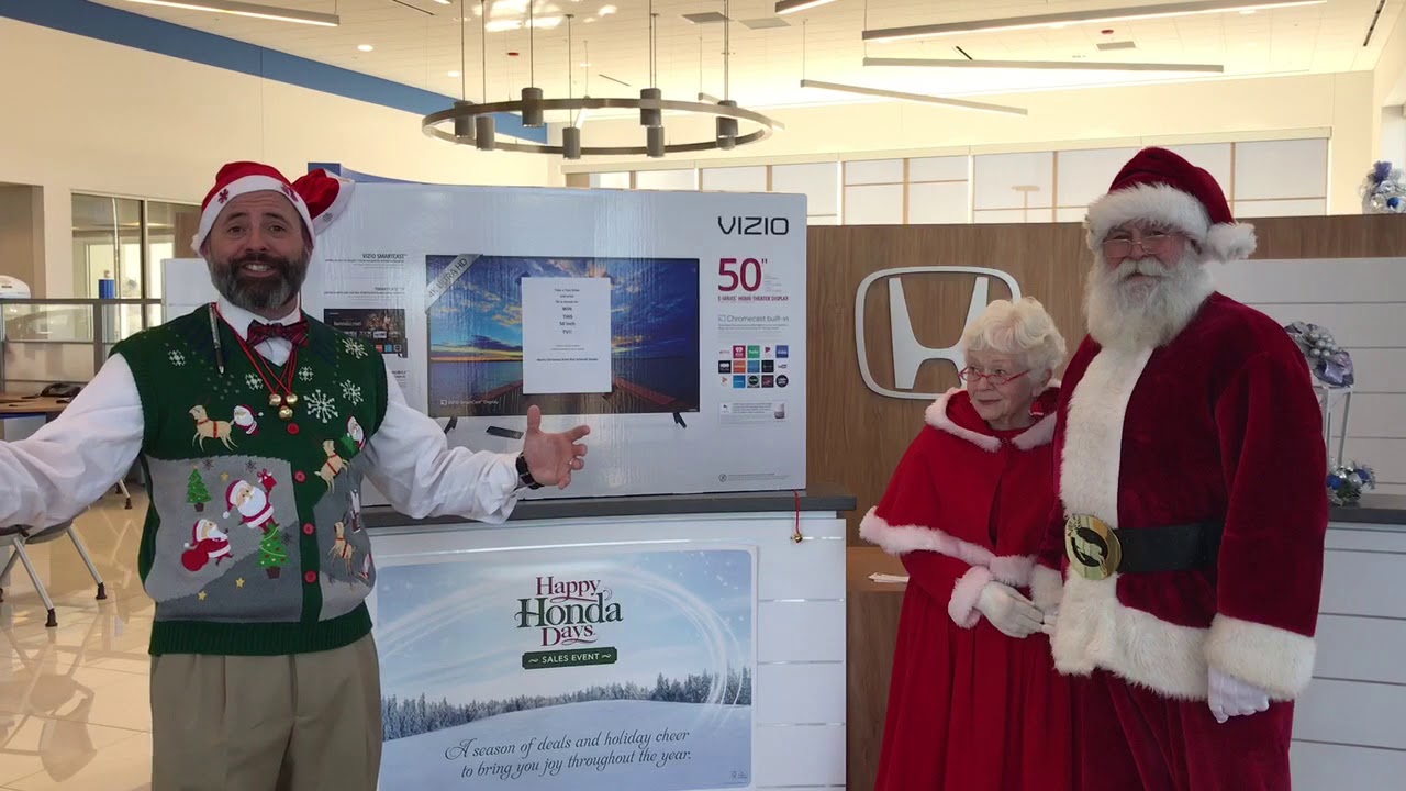 Santa Knows Best Sale at Roy Schmidt Honda - YouTube