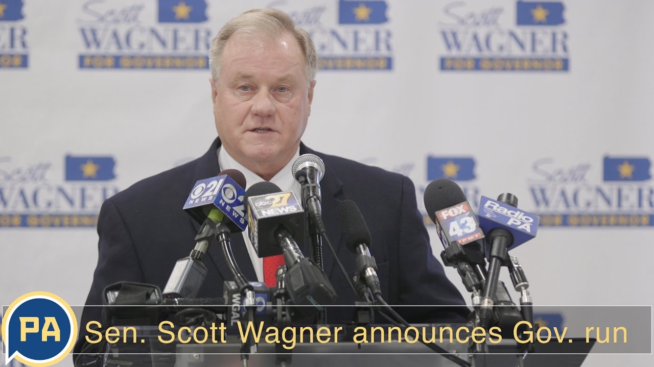 Watch Sen. Scott Wagner announce 2018 run for Pennsylvania Governor ...