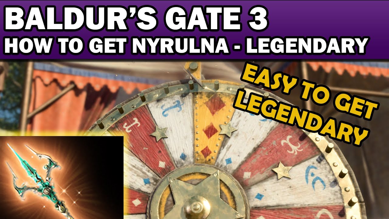 Baldur's Gate 3: How to get Nyrulna - Legendary Trident - Circus in ACT ...