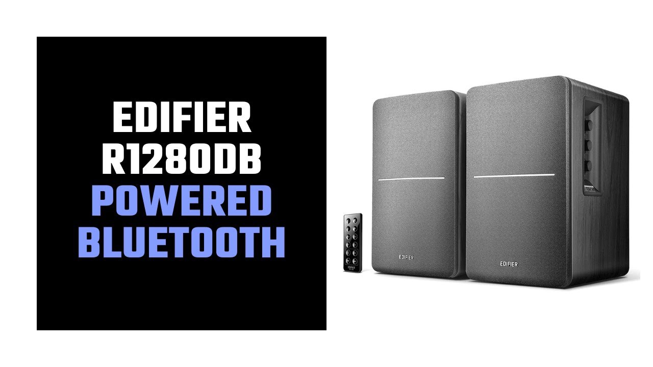 Edifier R1280DB Powered Bluetooth Bookshelf Speakers - Optical Input ...