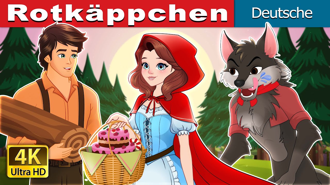 Rotkäppchen | Red Riding Hood in German | @GermanFairyTales - YouTube