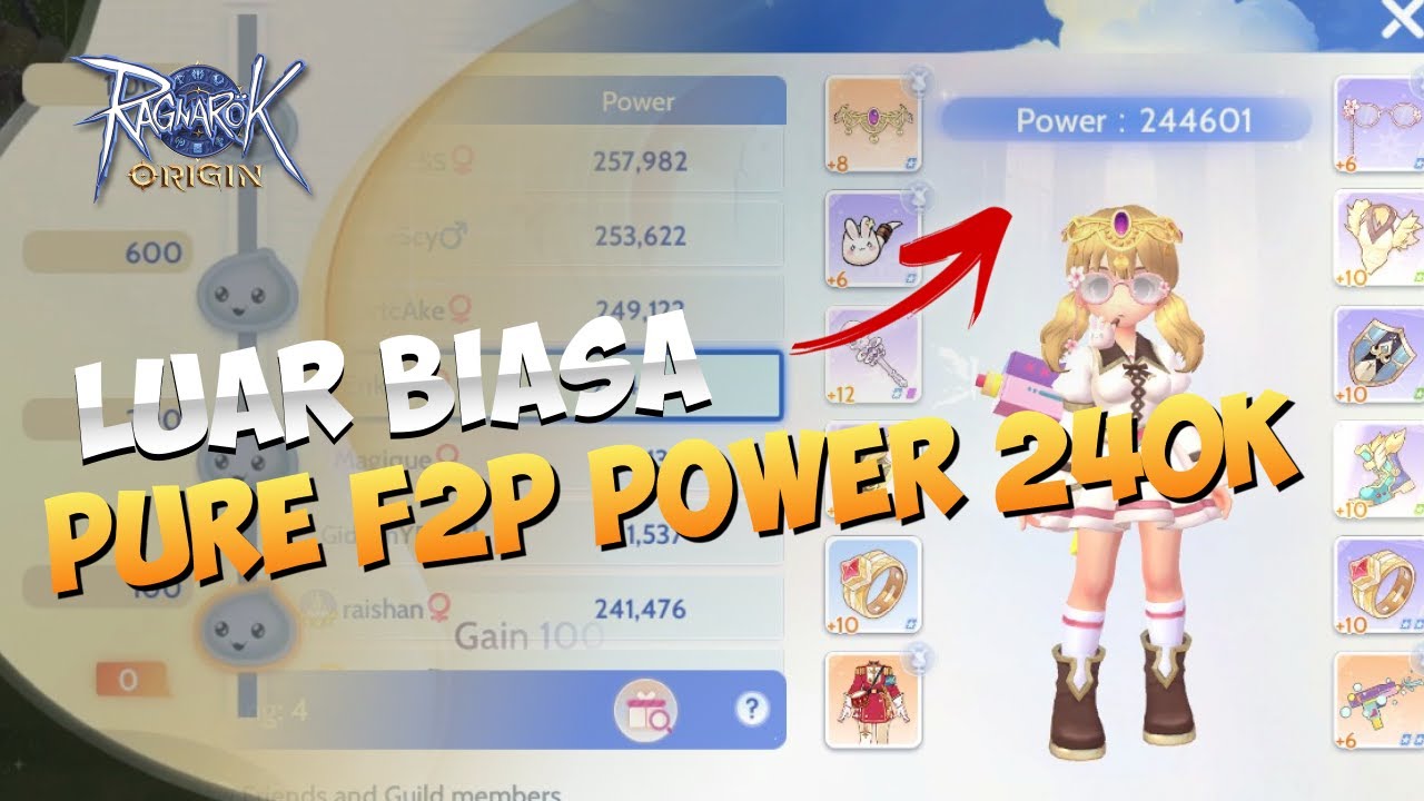 Player F2P Bisa Mencapai POWER 240K+ Setara SPENDER! Yuk Kita Cari Tau ...