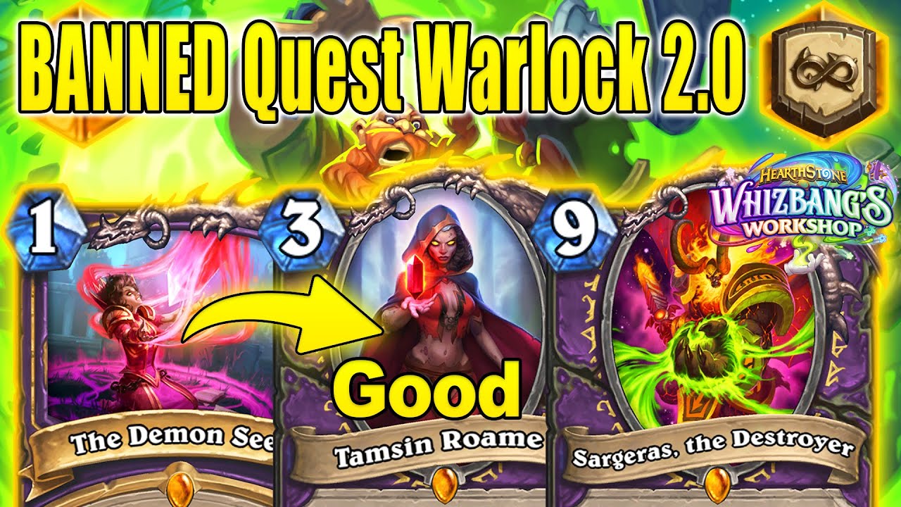 BANNED Quest Warlock 2.0 Is Most Overpowered Quest Of All Time ...