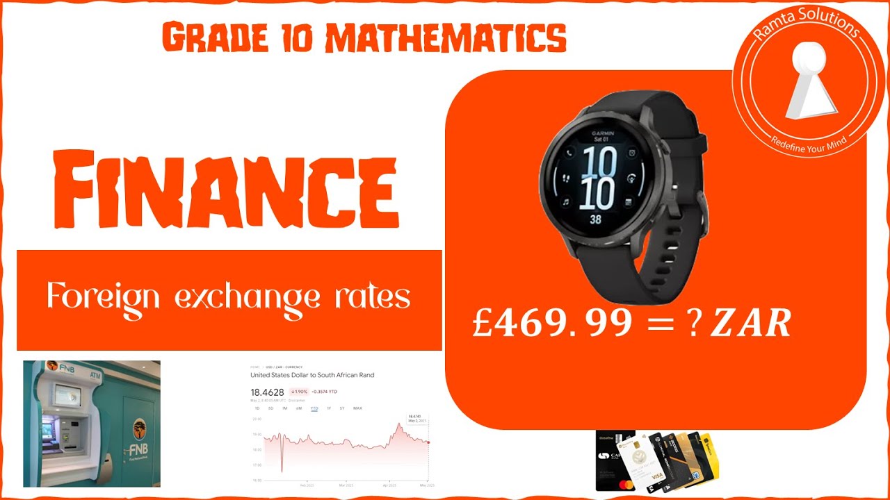 Foreign exchange rates | Grade 10 Financial maths - YouTube