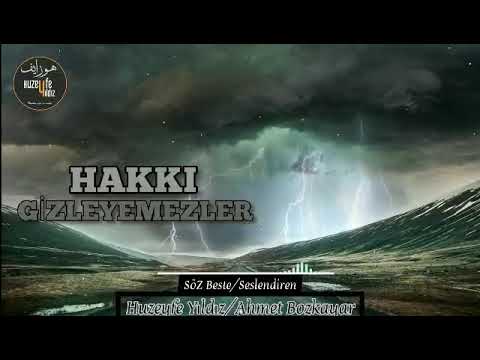 HAKI GİZLEYEMEZLER.!/ Yeni Türkçe Neşid!/2020 HUZEYFE YİLDİZ