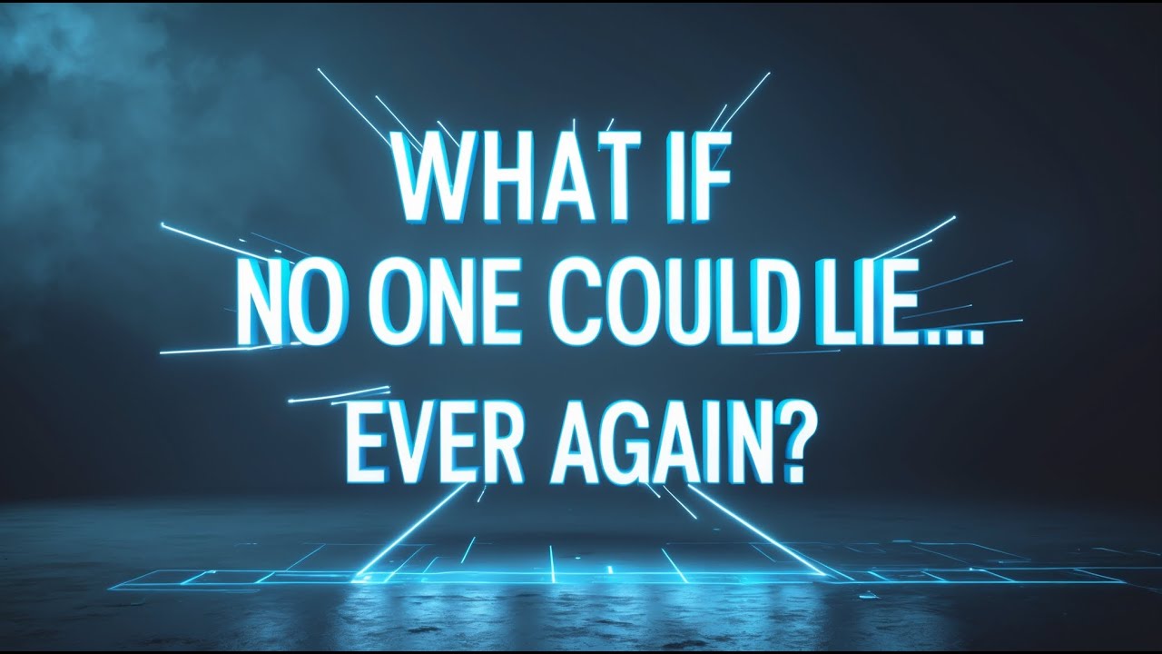 Life Without Lies! Would Society Survive? - YouTube