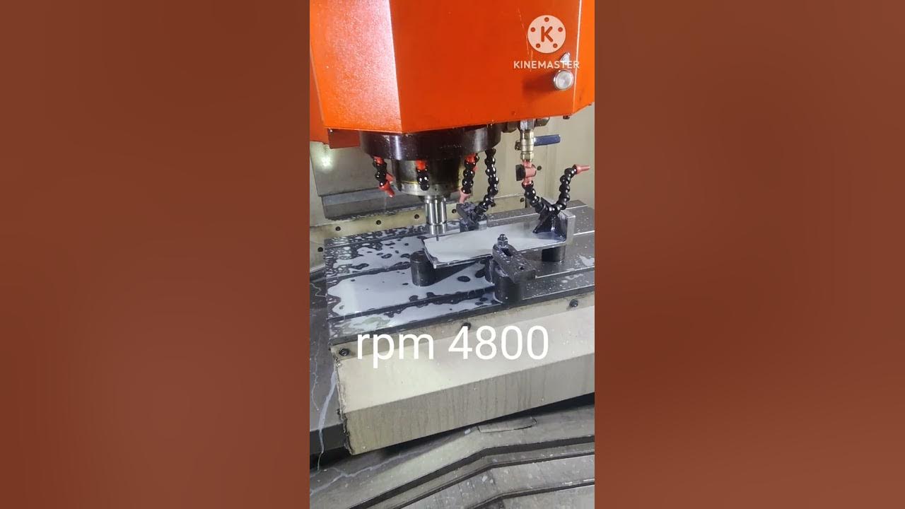 300x150 mm plate machining riming and driling - YouTube