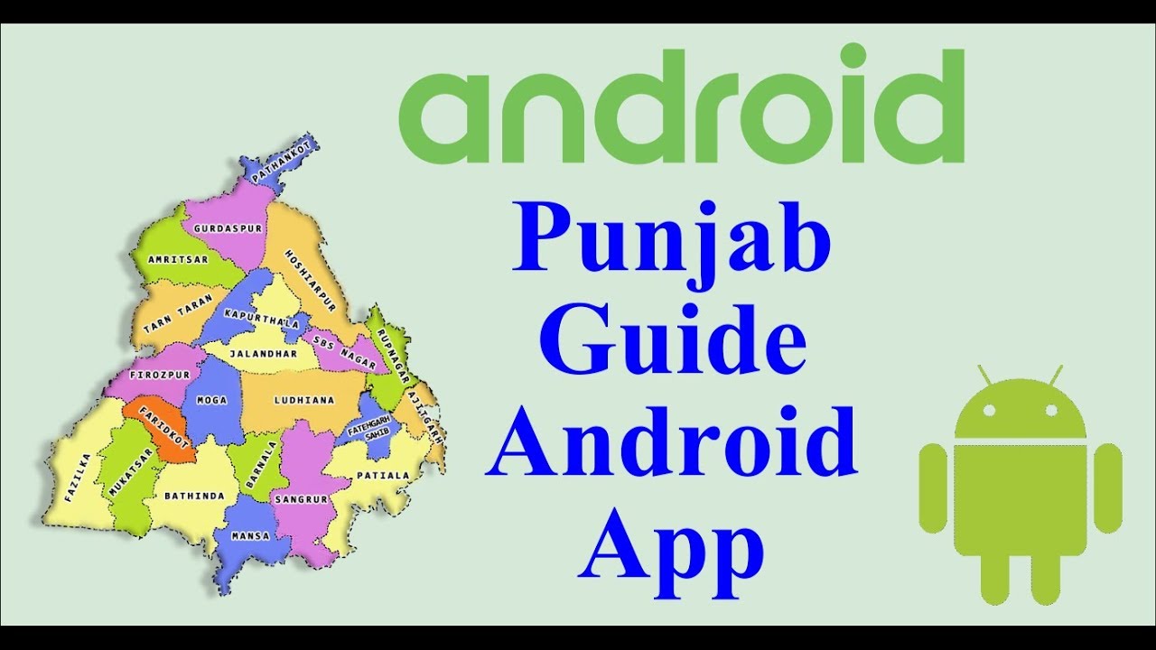 How to Create Punjab Guide Android App Project - Android Project ...