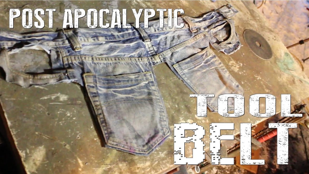 How To Make An Improvised Tool Belt - YouTube