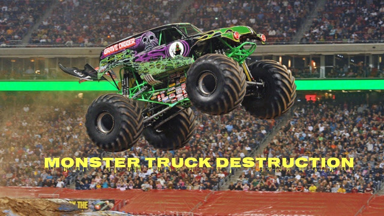 Funny Moments 14 [Monster Truck Destruction] - YouTube