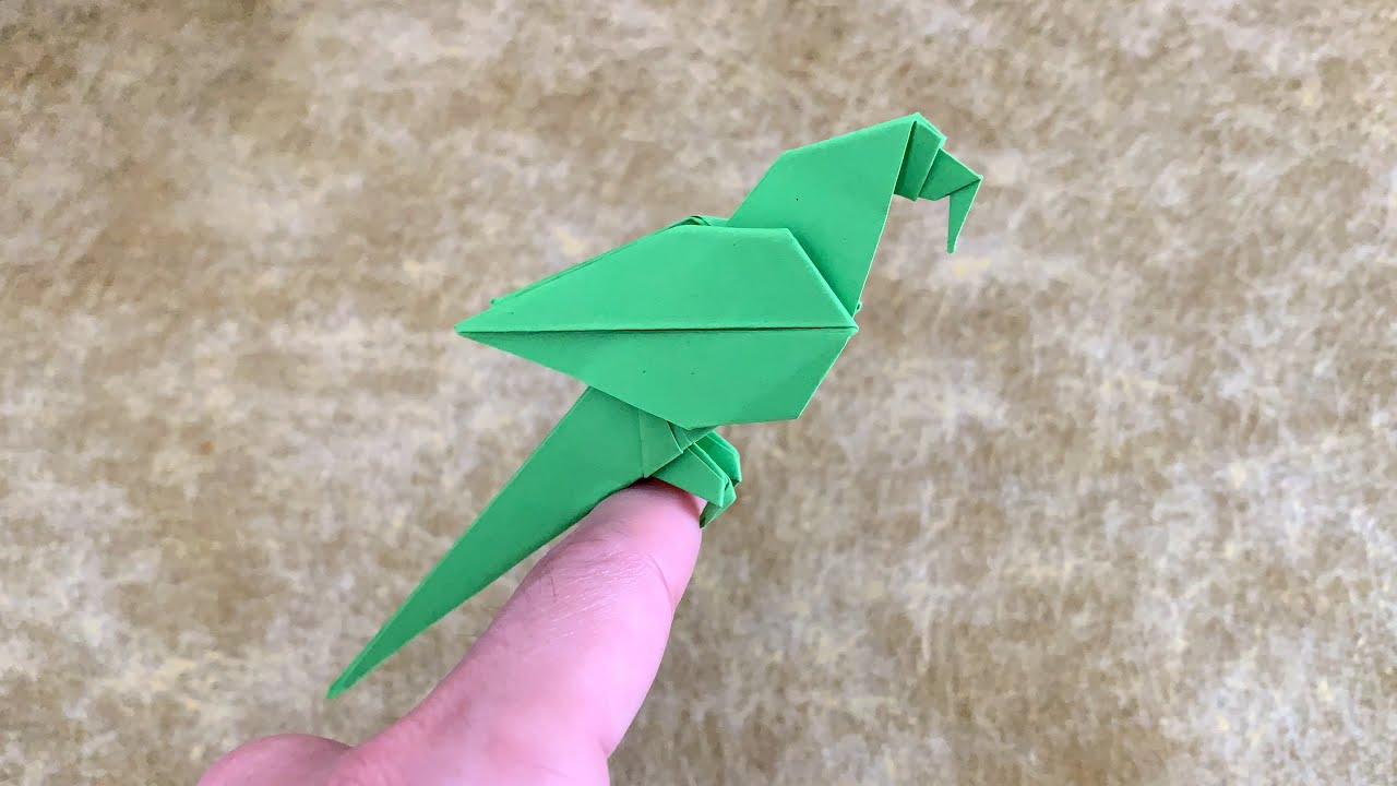 Origami Parrot Instructions