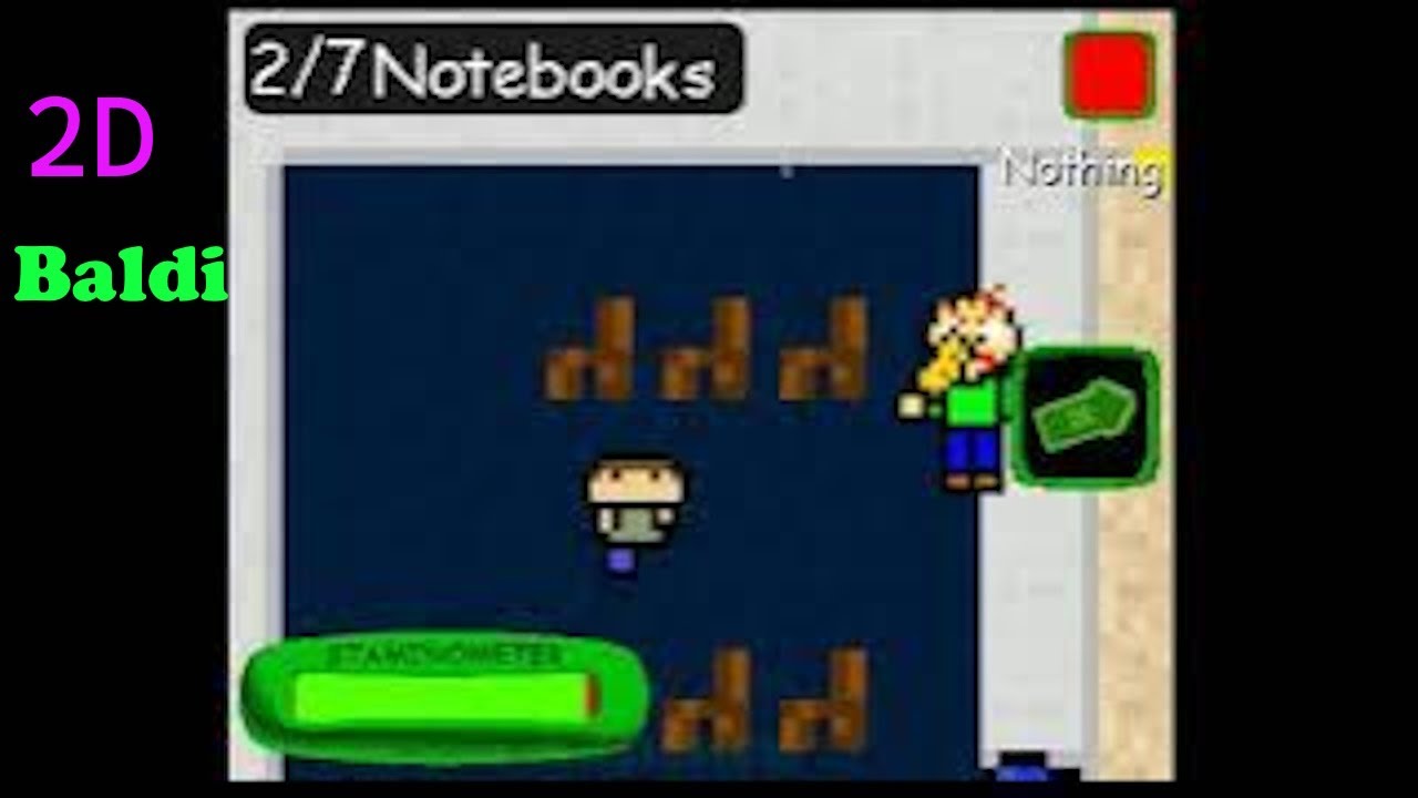 2D Baldi - Baldi Basics NES edition (RELEASE BETA) - Baldi's basics mod ...