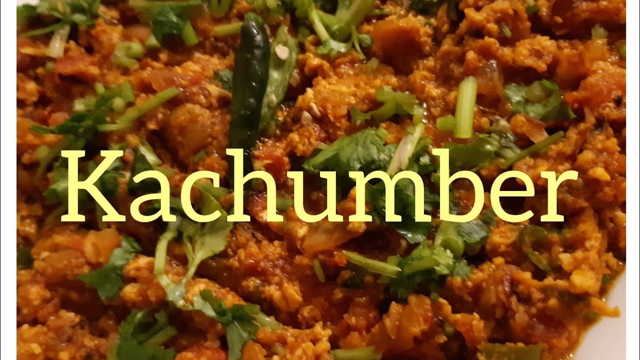 Kachumber// EGG KACHUMBER - YouTube