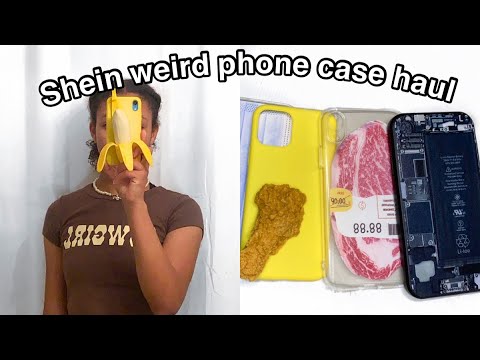 Shein weird phone case haul | is it worth it ? - YouTube