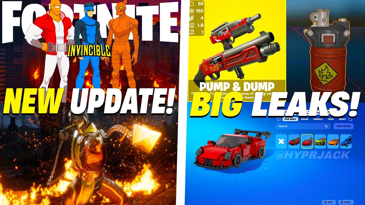 FORTNITE UPDATE SOON - Everything to Expect! (Invincible Wave 2 ...