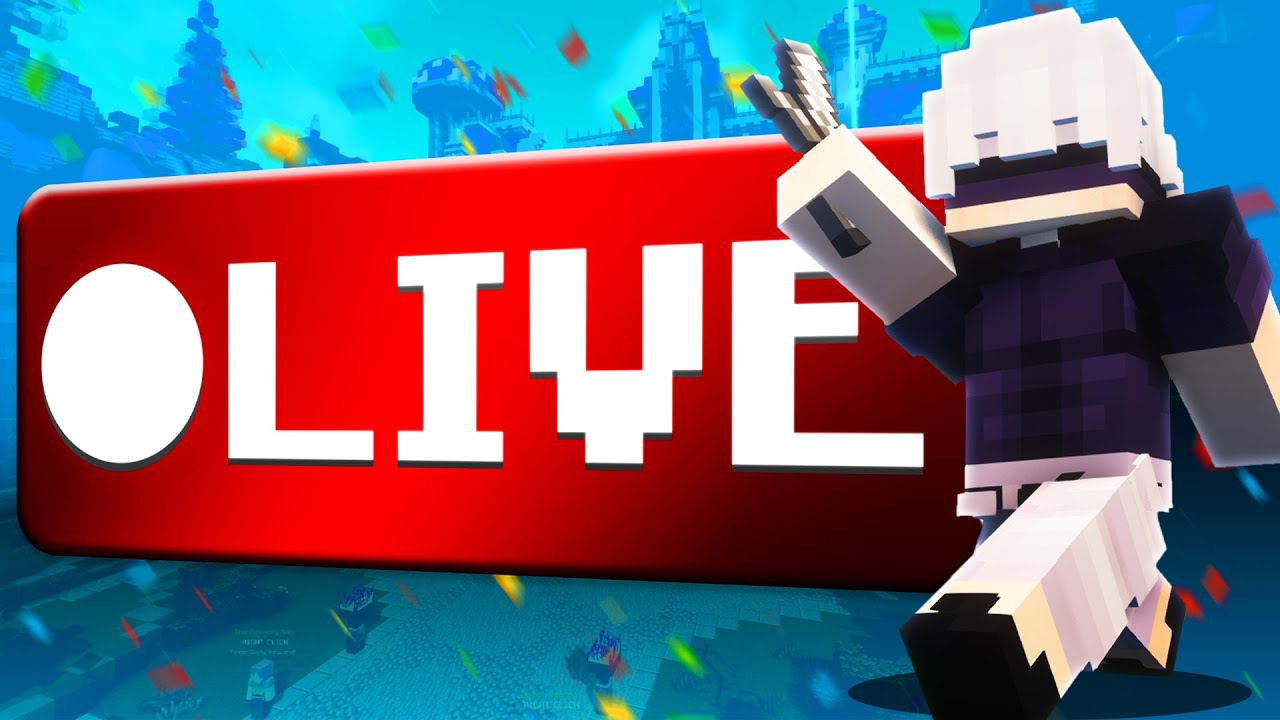 #1 bedwars player dueling viewers on minemen LIVE - YouTube