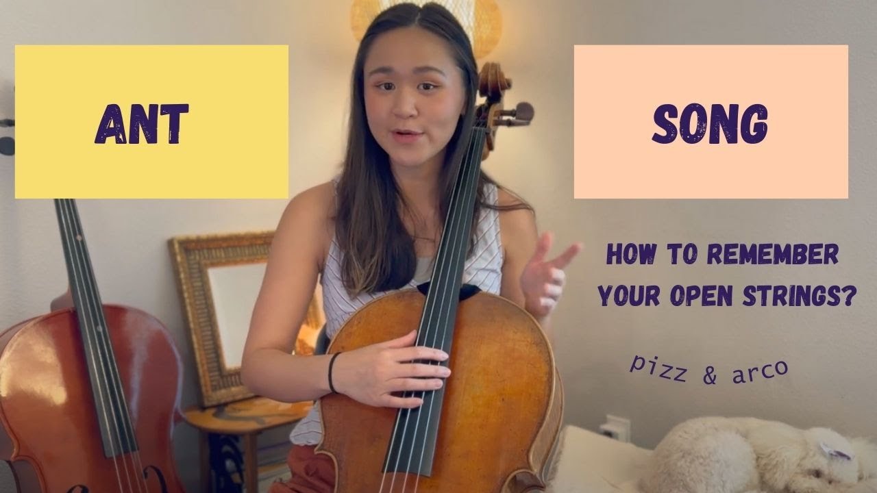 10. Ant Song (Cello Open String Song) | Cello Basics for Beginners ...