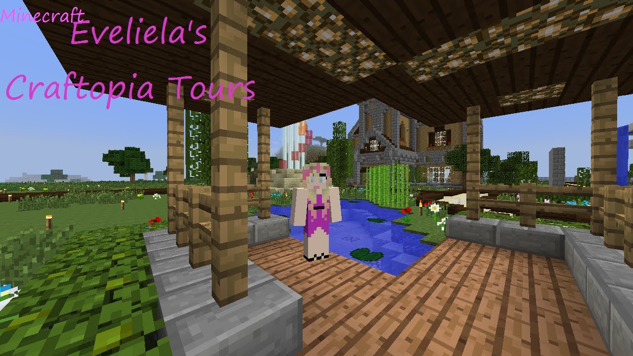 Minecraft Eveliela's Craftopia Tours Ep. 4 - Enderman Farm - YouTube