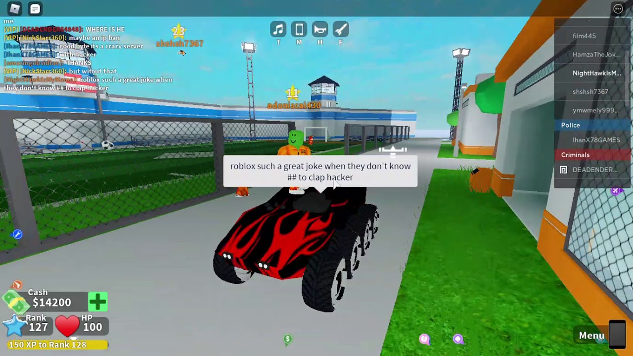 HACKER IN PUBLIC SERVER PART 3 (HACKER RAGE QUIT)/MAD CITY/ROBLOX - YouTube