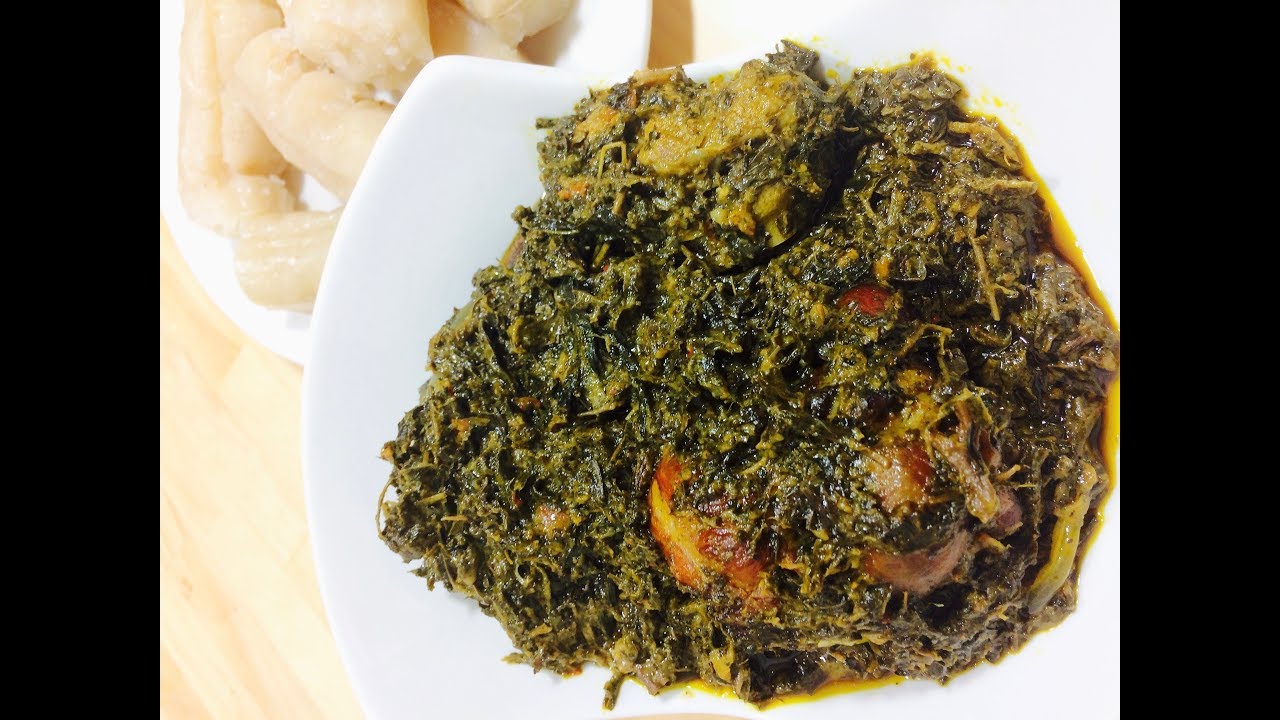Ngoundja - Feuilles de Manioc A La Centrafricaine - YouTube
