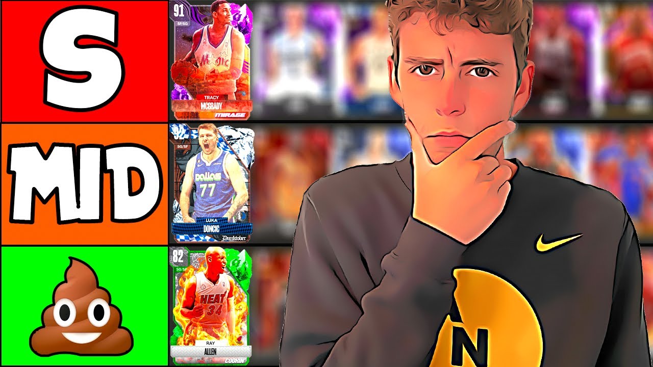BEST SHOOTING GUARDS TIER LIST! NBA 2K24 MyTEAM - YouTube