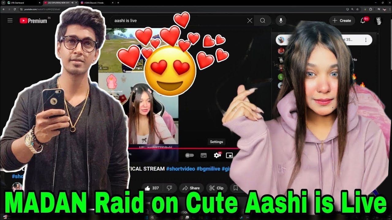 MADAN Raid on Vadaki Aashi is Live || PUBG MADAN || madan op || Aashi ...