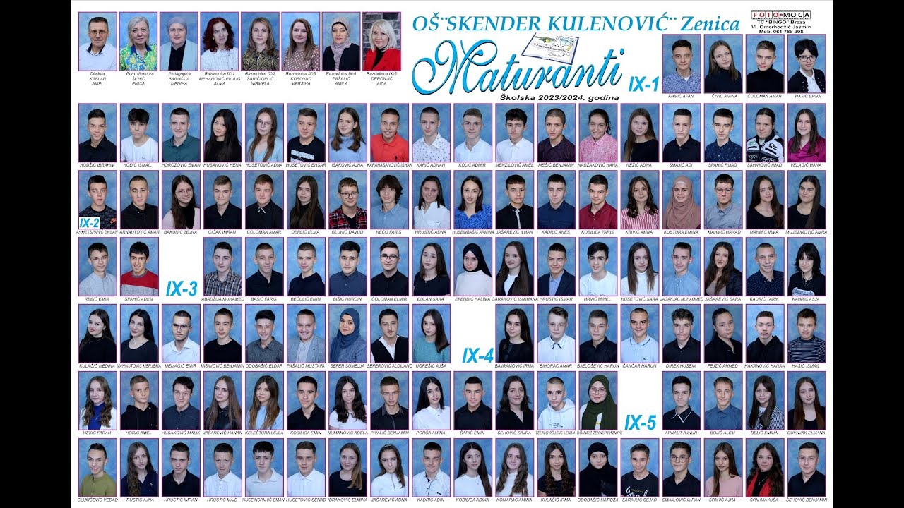 MATURSKO VEČE OŠ"SKENDER KULENOVIĆ" ZENICA ,11.06.2024. - YouTube
