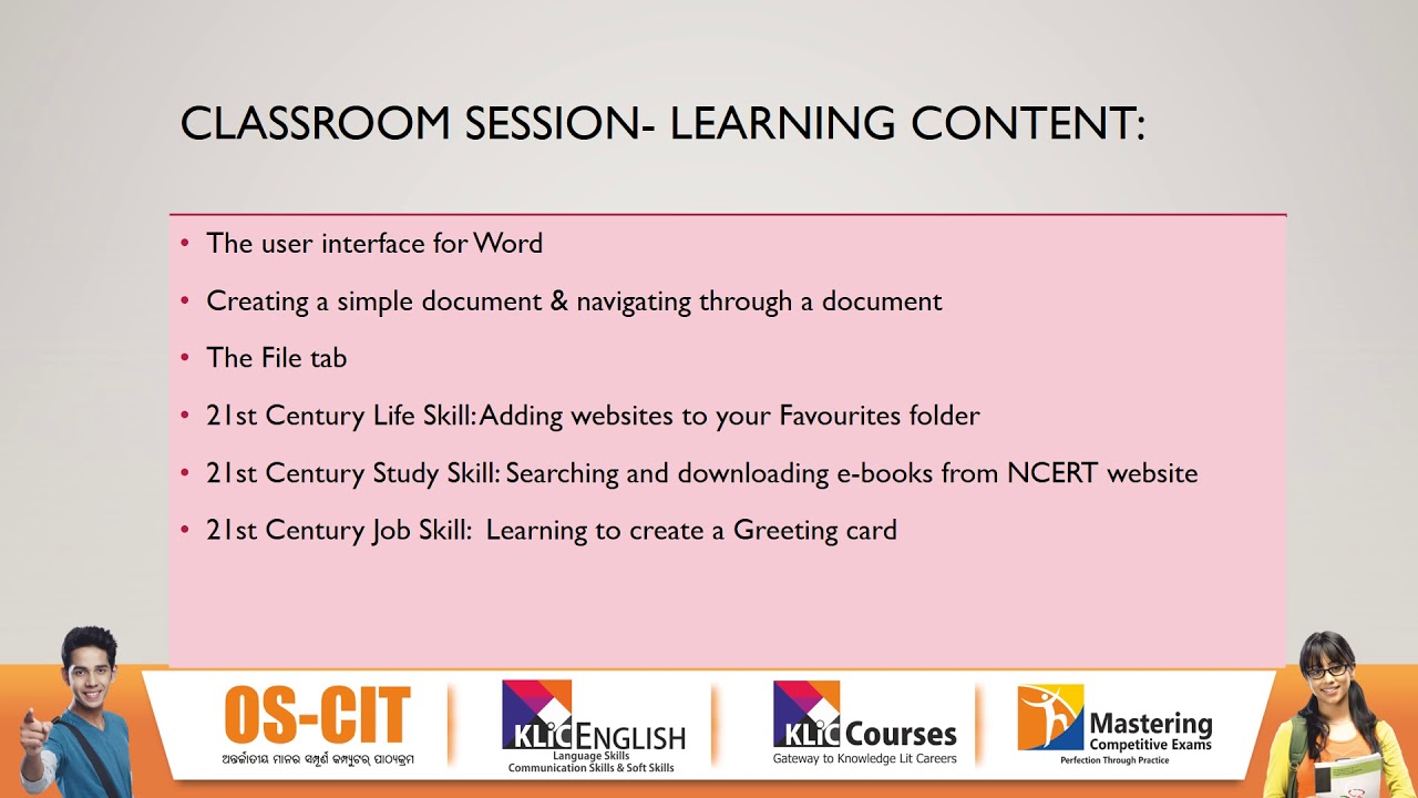 OS CIT Session 7 Lesson Plan - YouTube