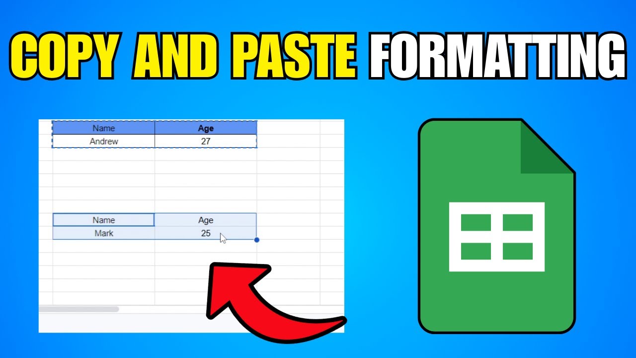 How To Copy And Paste Formatting In Google Sheets (Step By Step Guide ...