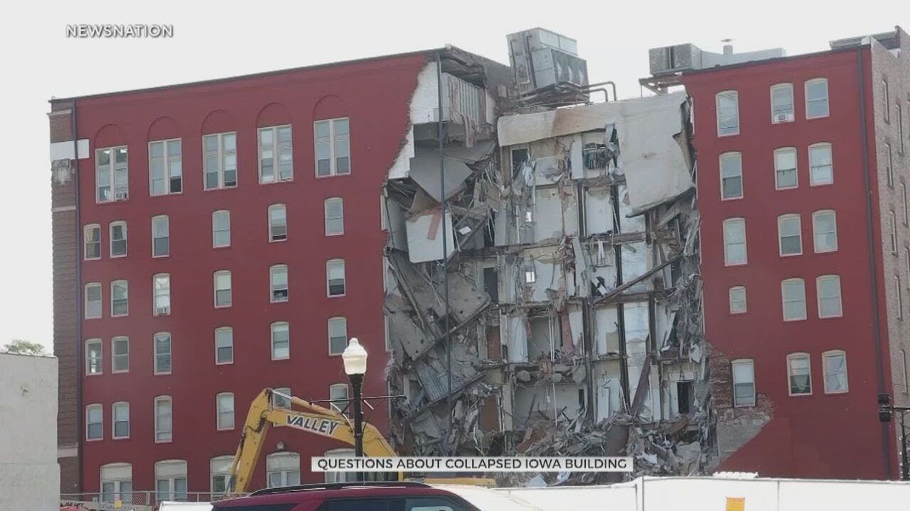 Search For Survivors Ends In Collapsed Iowa Building - YouTube
