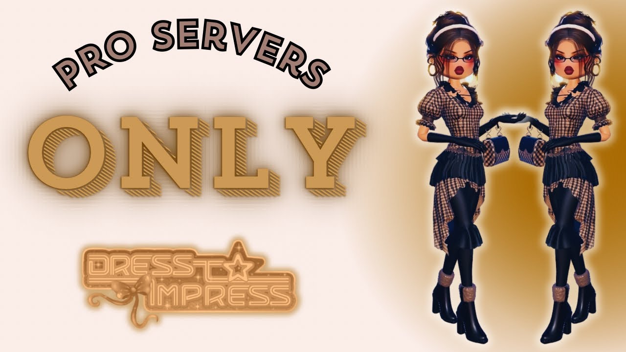 PLAYING IN *PRO SERVERS* ROBLOX DRESS TO IMPRESS! #dresstoimpress #dti ...