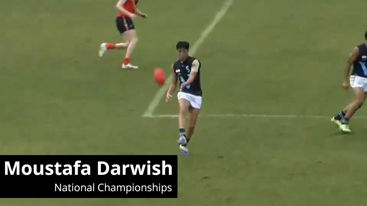 Moustafa Darwish - U16 National Championships (SA v Vic Metro) - YouTube