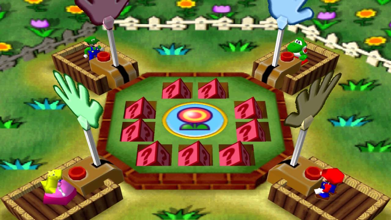 Mario Party 3 - Slap Down - YouTube