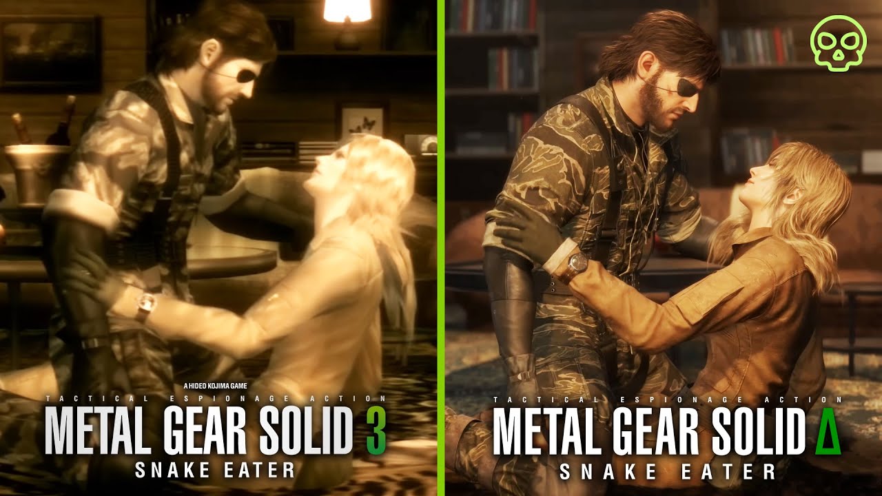 These Two Game Scenes Are 21 Years Apart - Metal Gear Solid Delta VS ...