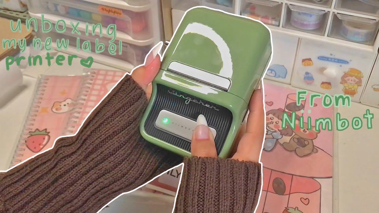Unboxing niimbot B21 ♡ ft. Niimbot - YouTube