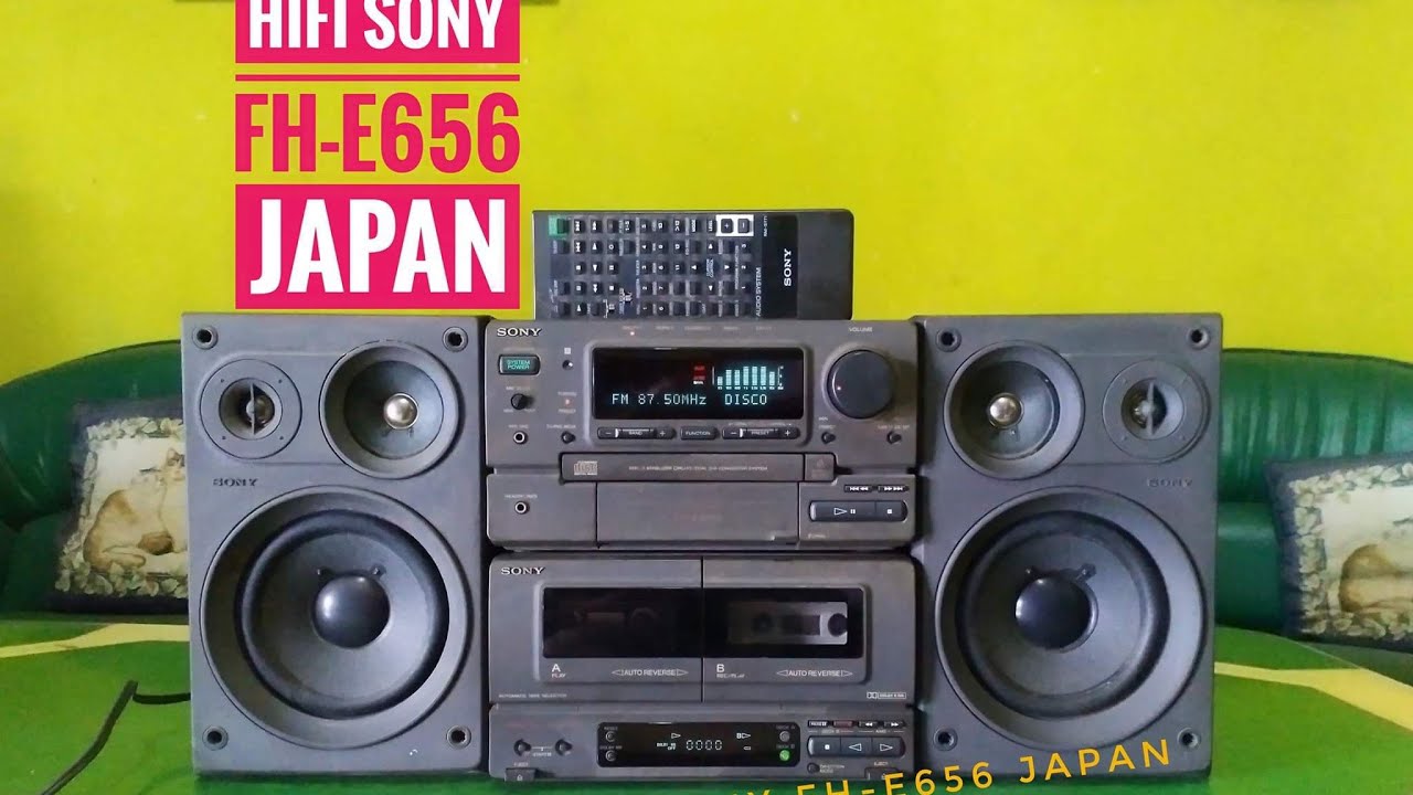 Hifi SONY FH-E656 Japan - YouTube