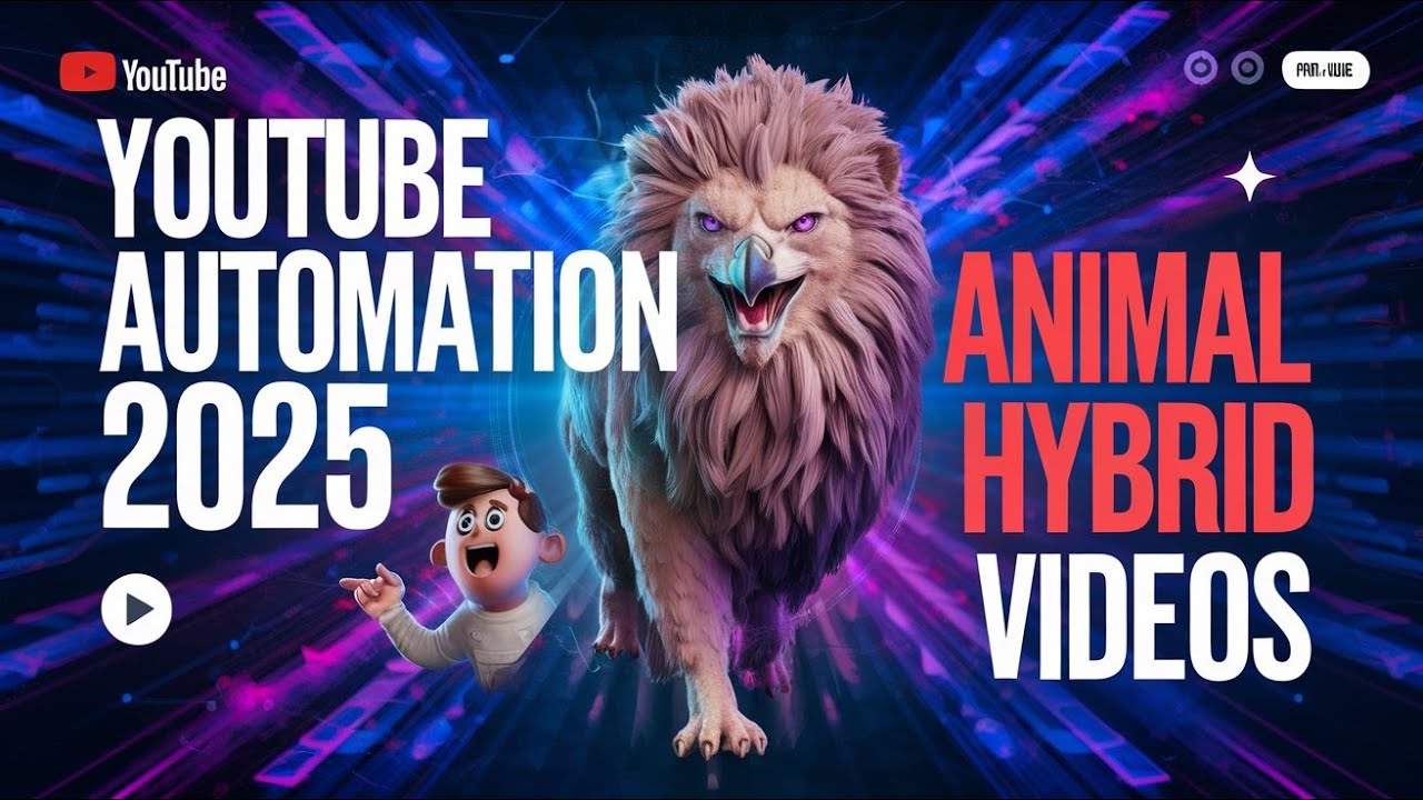 YouTube Automation in 2025 | How to Create Viral Animal Hybrid Videos ...