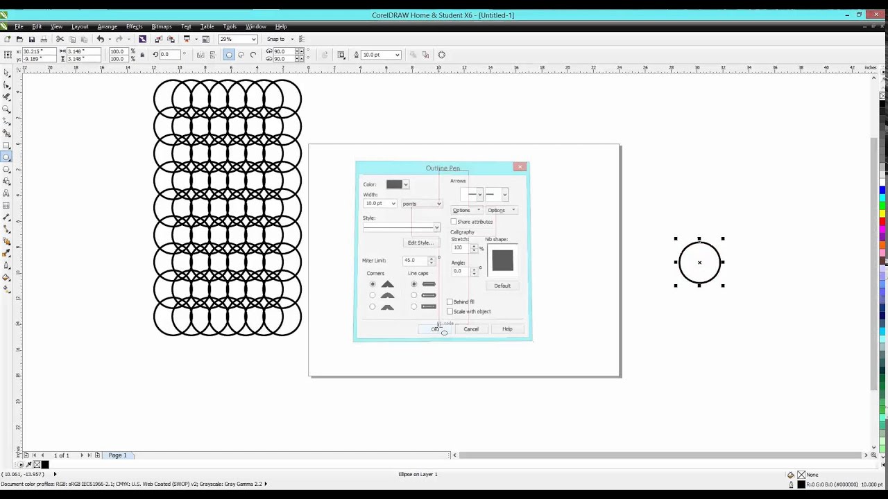 Corel Draw Tips & Tricks place inside container 2 - YouTube