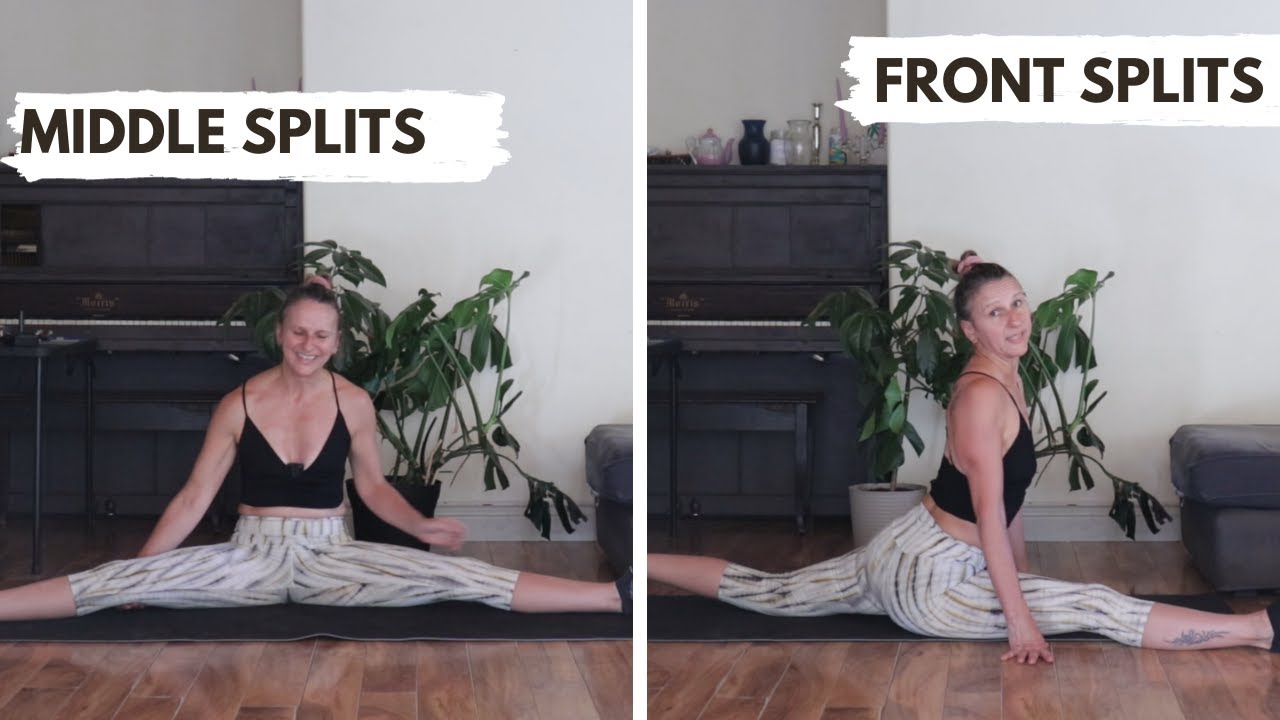 Middle and Front Splits Flexibility - YouTube