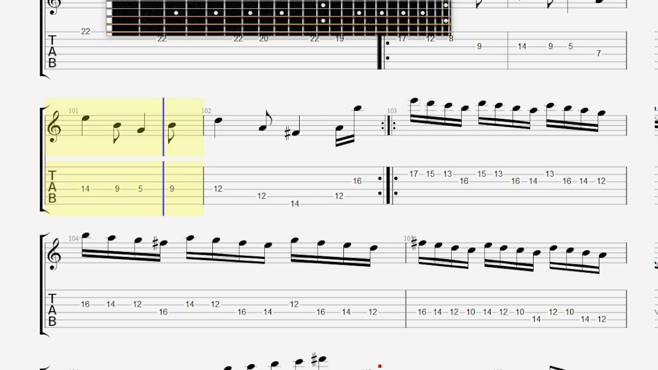 Competition 3 Chance Enounter GUITAR TAB - YouTube