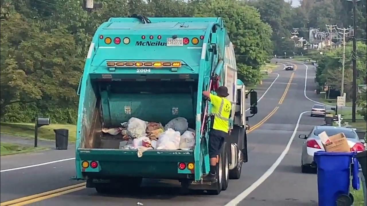 Unity Disposal Truck 2004 on Trash - YouTube