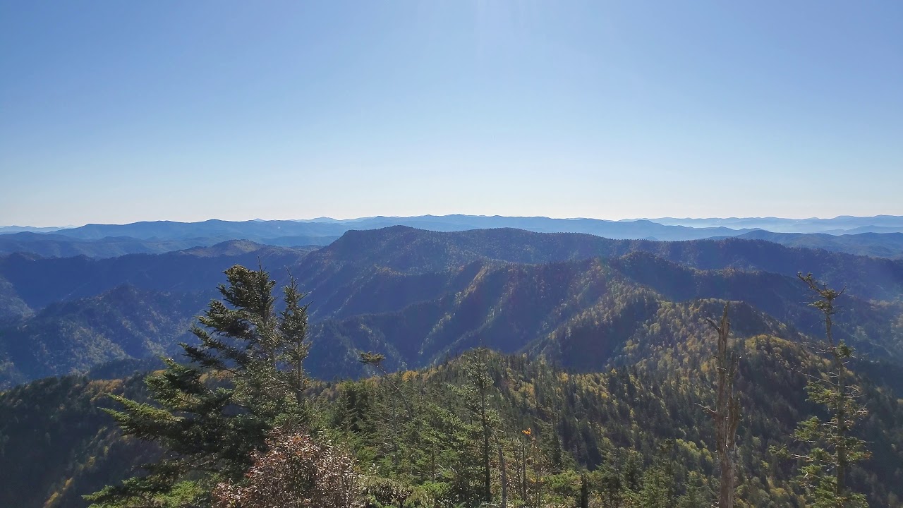 Myrtle Point In 4K UHD: Mt. LeConte In The Great Smoky Mountains - YouTube