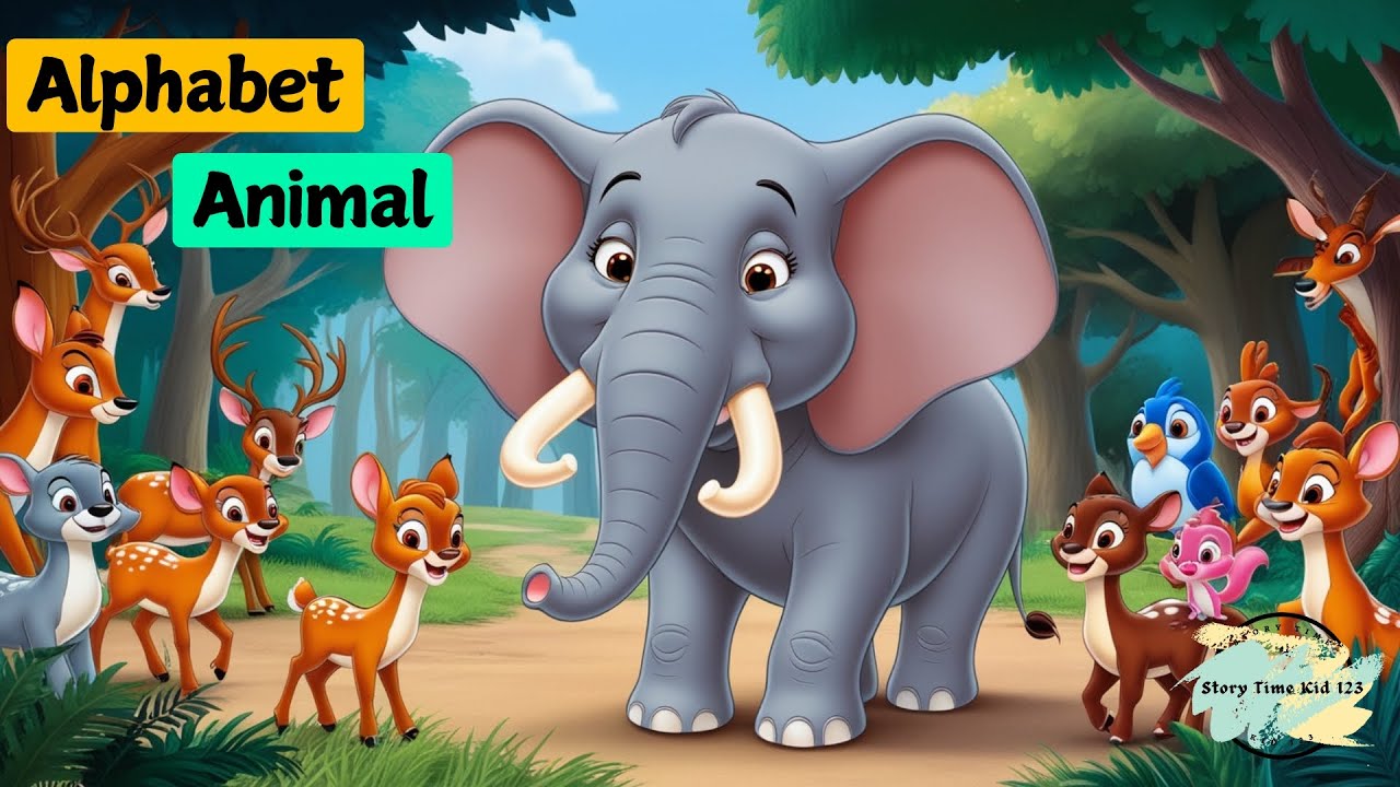 Learn ABCs with Animals: Fun Alphabet and Animal Names for Kids | Story ...