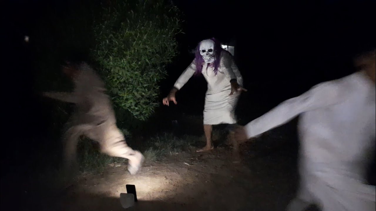 GHOST ATTACK IN PARK - Short Horror Film - YouTube