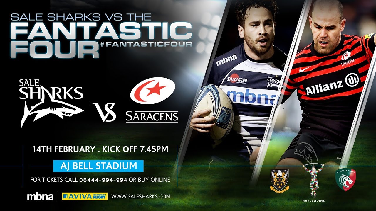 Sale Sharks v Saracens Team Sheet - YouTube