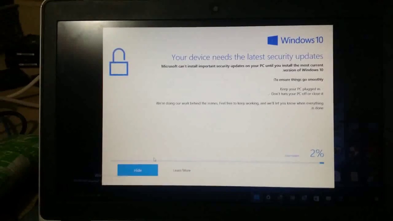 your device needs the latest security updates - YouTube